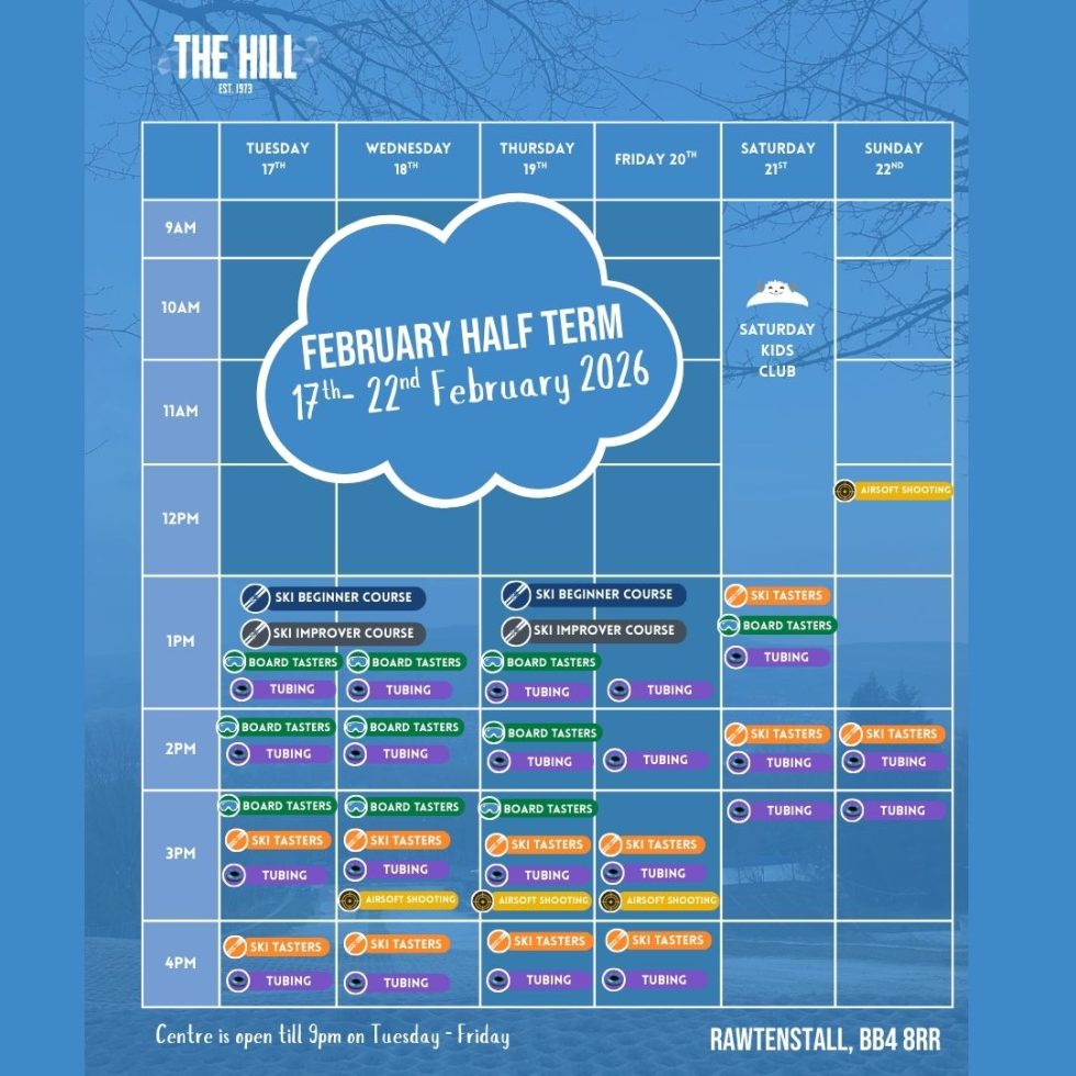Outdoor Fun This February Half Term at Ski Rossendale - The Hill Ski Centre